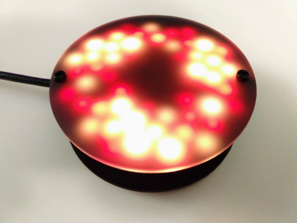 Fibonacci64 Open Case with 3mm Acrylic Diffuser - 86mm disc with 64 ...