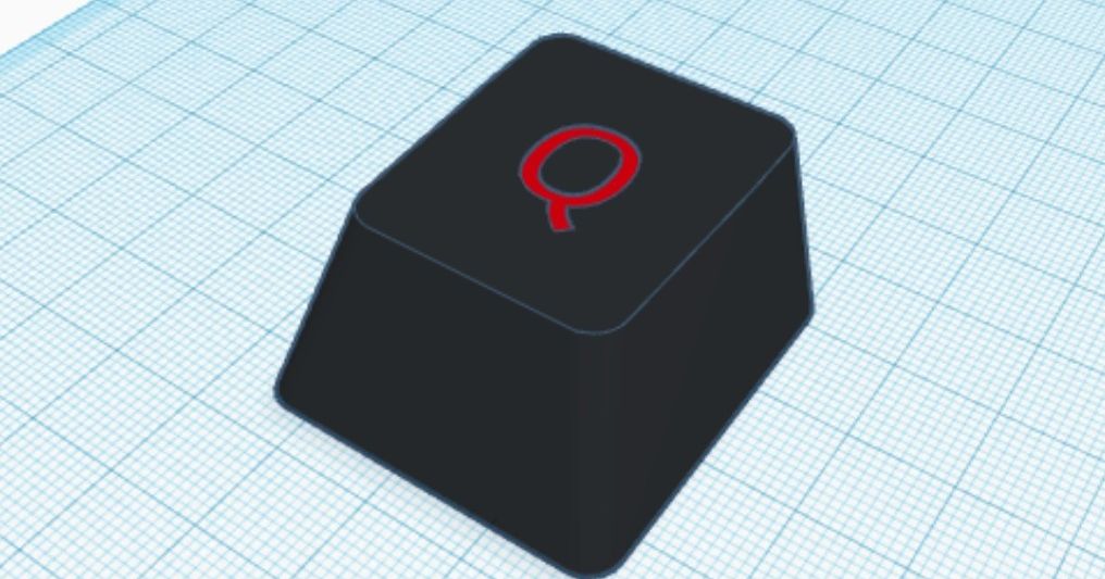 Editable Key Cap von UserS | Kostenloses STL-Modell herunterladen ...