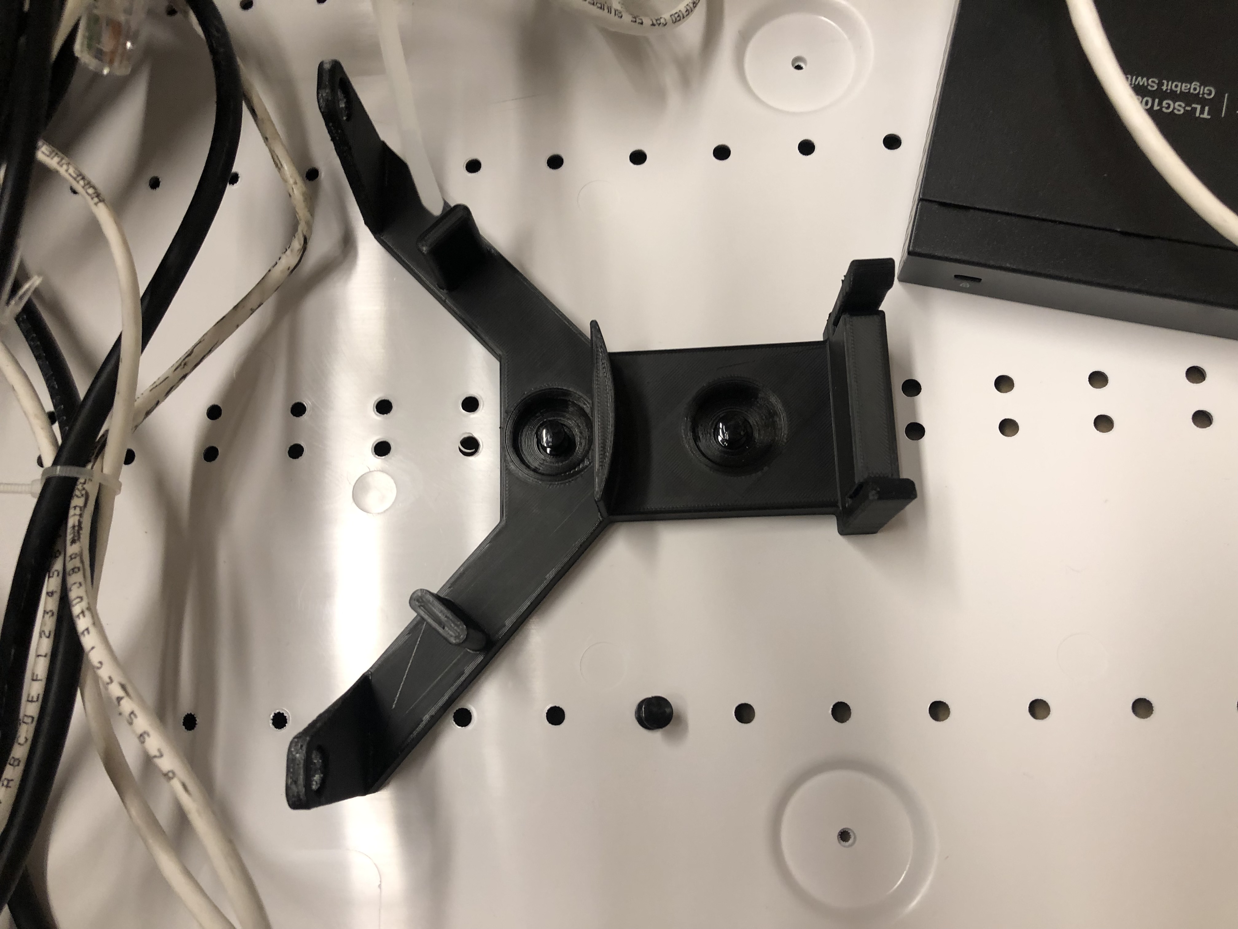 Asus RT-AC68U Bracket for Leviton Structured Media Center by Jesse ...