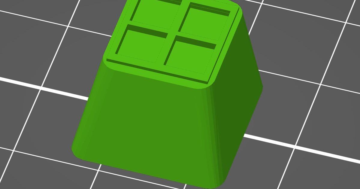 Windows Keycap by Jesse_Groves | Download free STL model | Printables.com