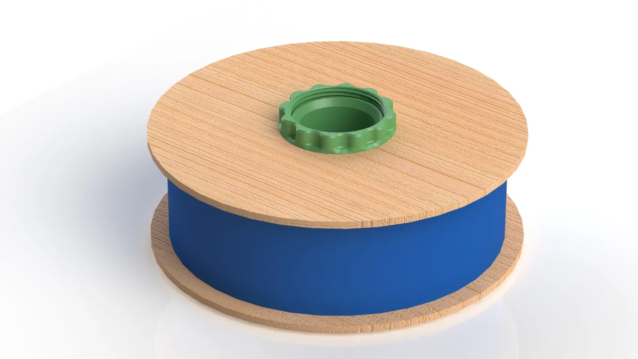 Filament Spool Insert for Polymaker and Overture Spools by cclavelli ...