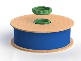 Filament Spool Insert for Polymaker and Overture Spools by cclavelli ...