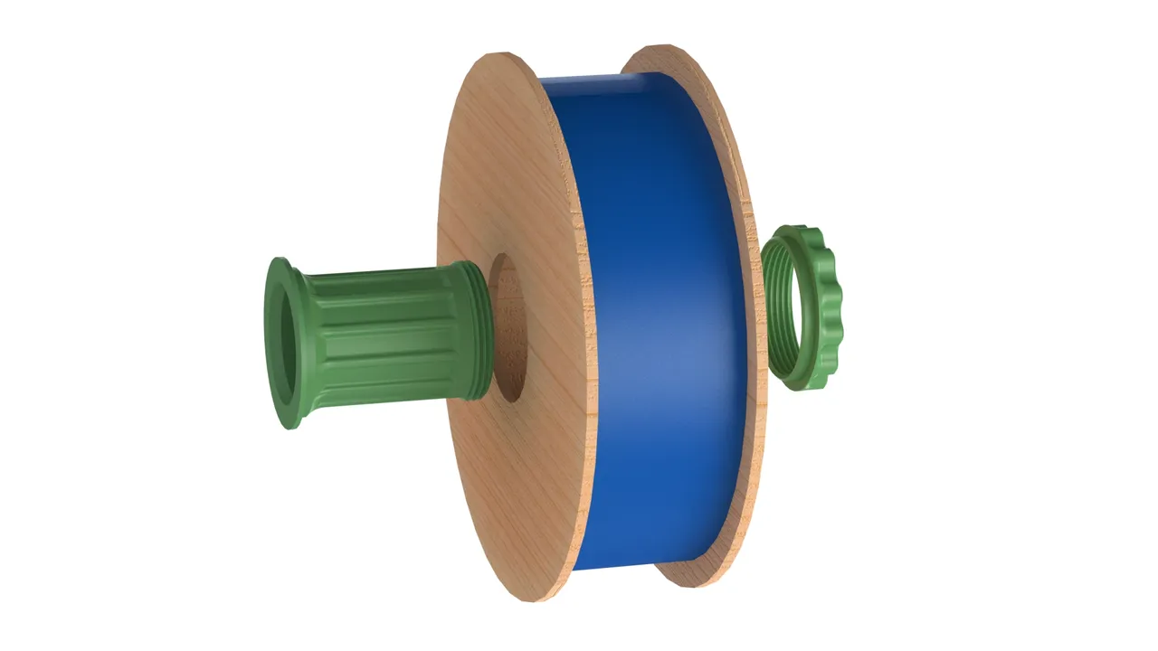 Filament Spool Insert for Polymaker and Overture Spools by cclavelli ...