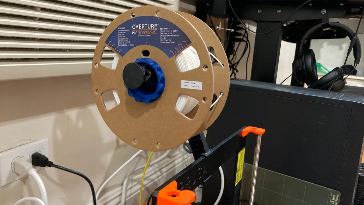 Filament Spool Insert for Polymaker and Overture Spools by cclavelli ...