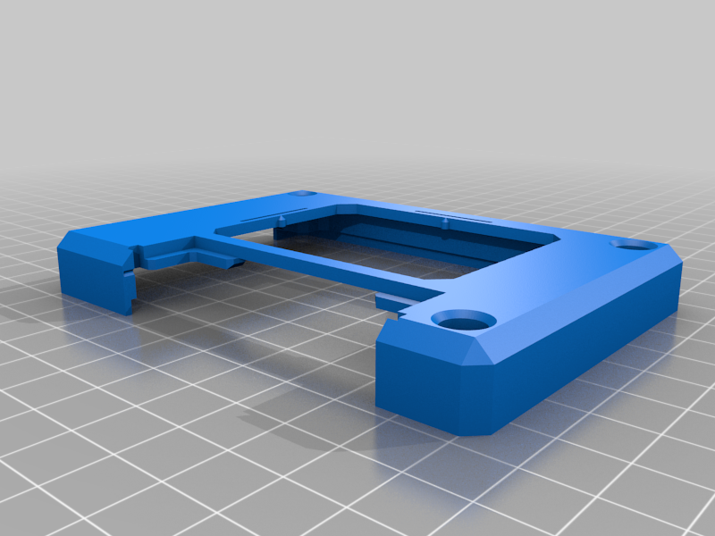 Raspberry Pi case with 1.3" OLED and rotary encoder by Penguin_holic | Download free STL model ...