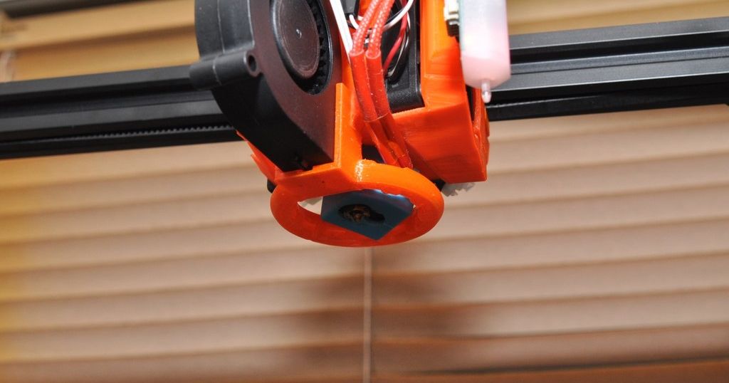 HI-flow Extruder-Head For ANYCUBIC i3 MEGA fan-bracket for 5015 Blower ...