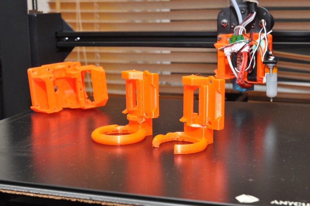 HI-flow Extruder-Head For ANYCUBIC i3 MEGA fan-bracket for 5015 Blower ...