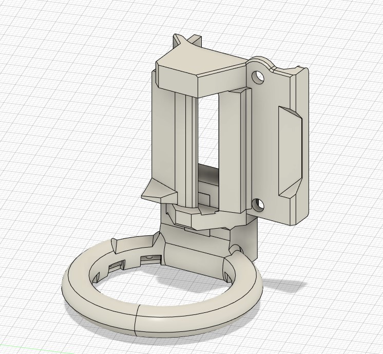 HI-flow Extruder-Head For ANYCUBIC i3 MEGA fan-bracket for 5015 Blower ...
