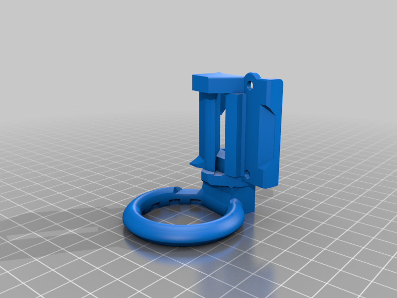 HI-flow Extruder-Head For ANYCUBIC i3 MEGA fan-bracket for 5015 Blower ...