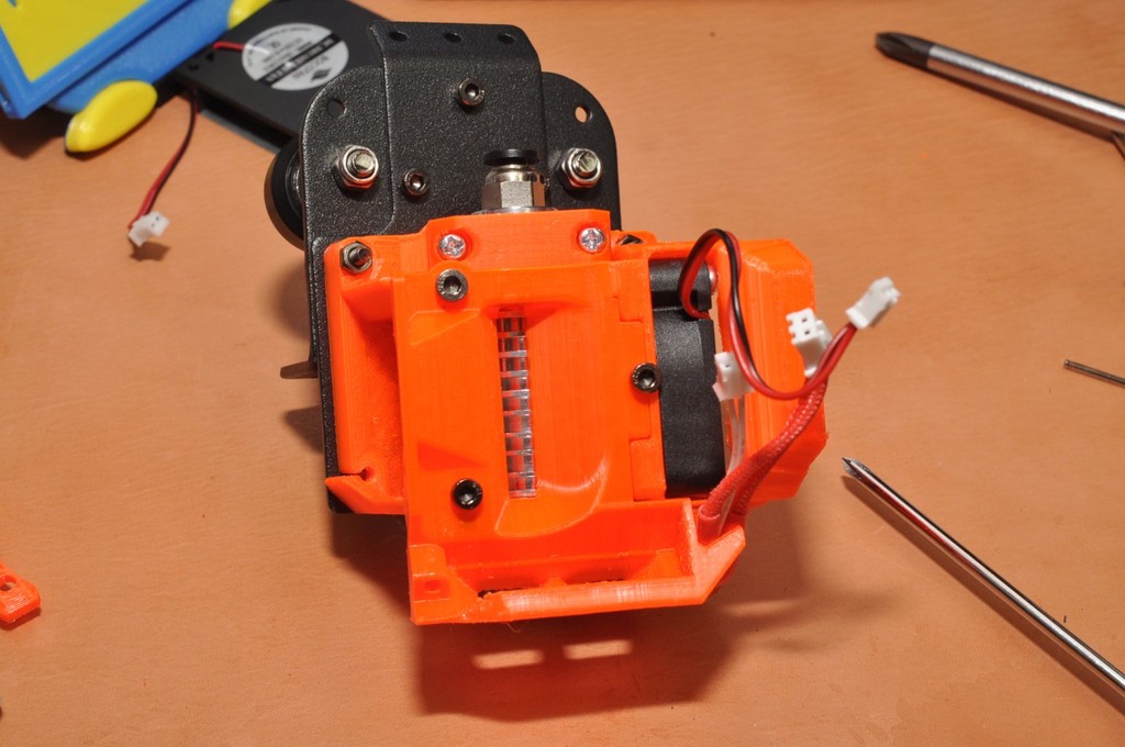 HI-flow Extruder-Head For ANYCUBIC MEGA-X with BLToutch_rimix by ...
