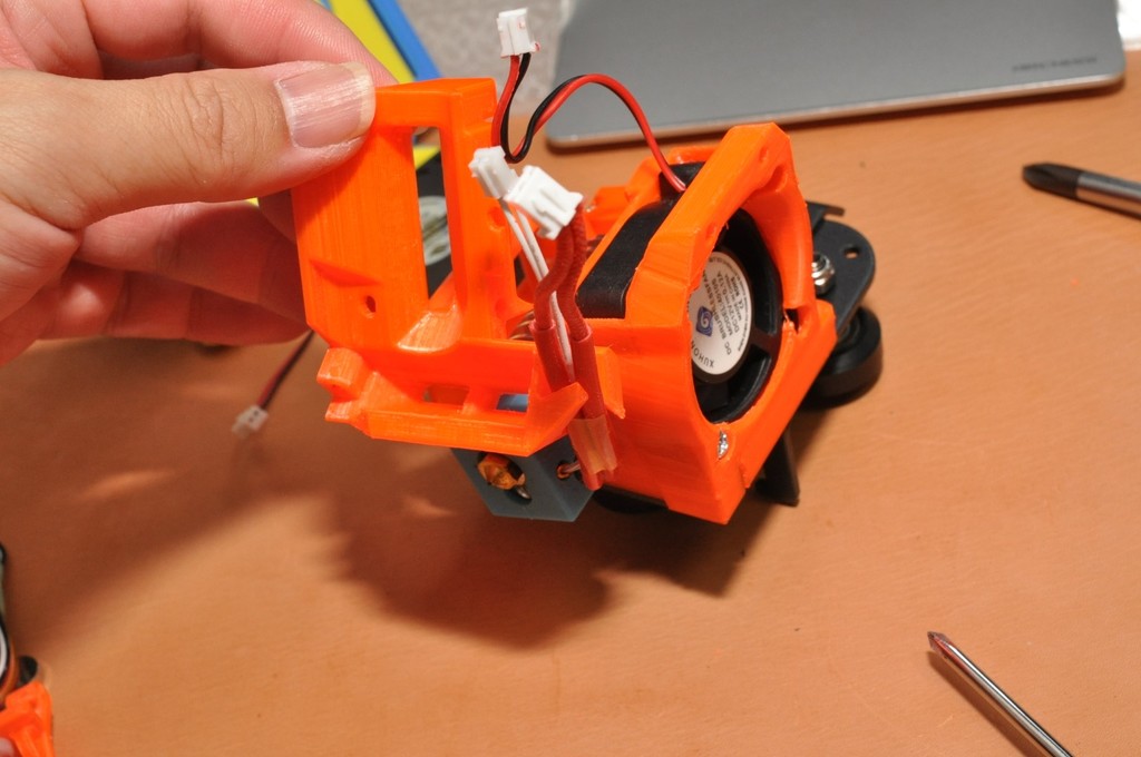 HI-flow Extruder-Head For ANYCUBIC MEGA-X with BLToutch_rimix by ...