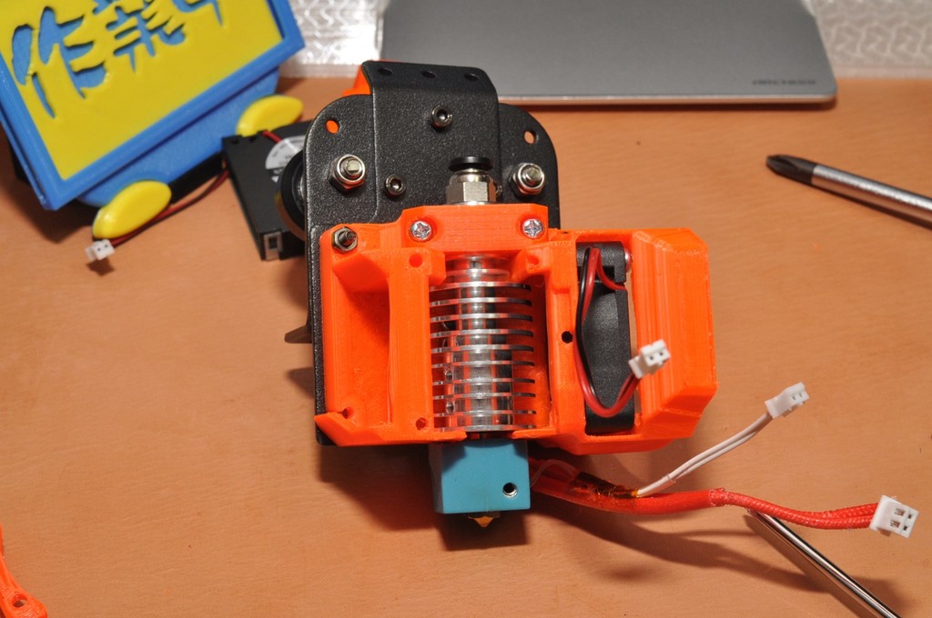 HI-flow Extruder-Head For ANYCUBIC MEGA-X with BLToutch_rimix by ...