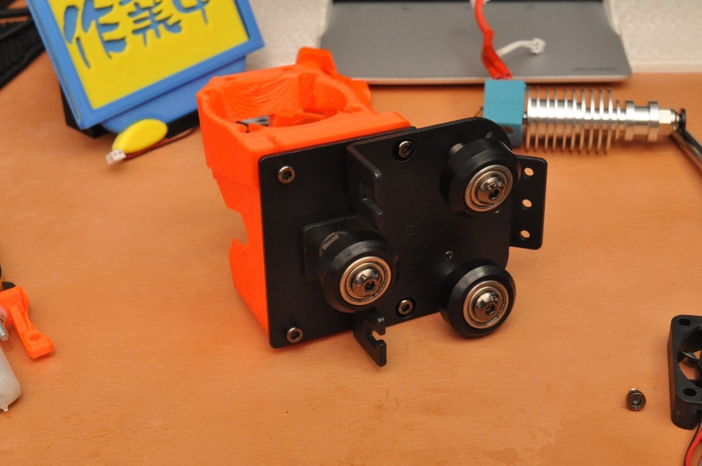 HI-flow Extruder-Head For ANYCUBIC MEGA-X with BLToutch_rimix by ...