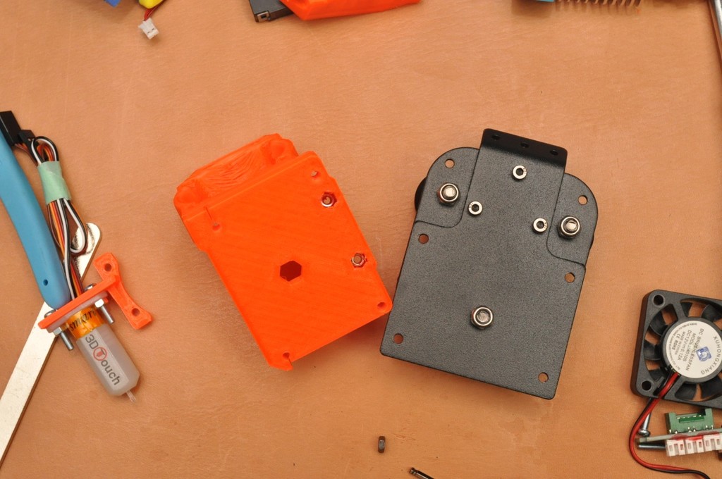 HI-flow Extruder-Head For ANYCUBIC MEGA-X with BLToutch_rimix by ...