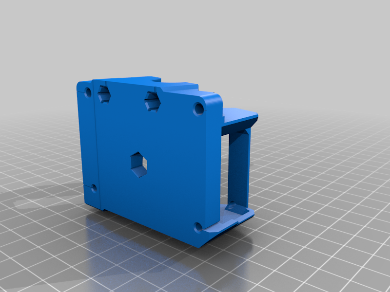 HI-flow Extruder-Head For ANYCUBIC MEGA-X with BLToutch_rimix by ...