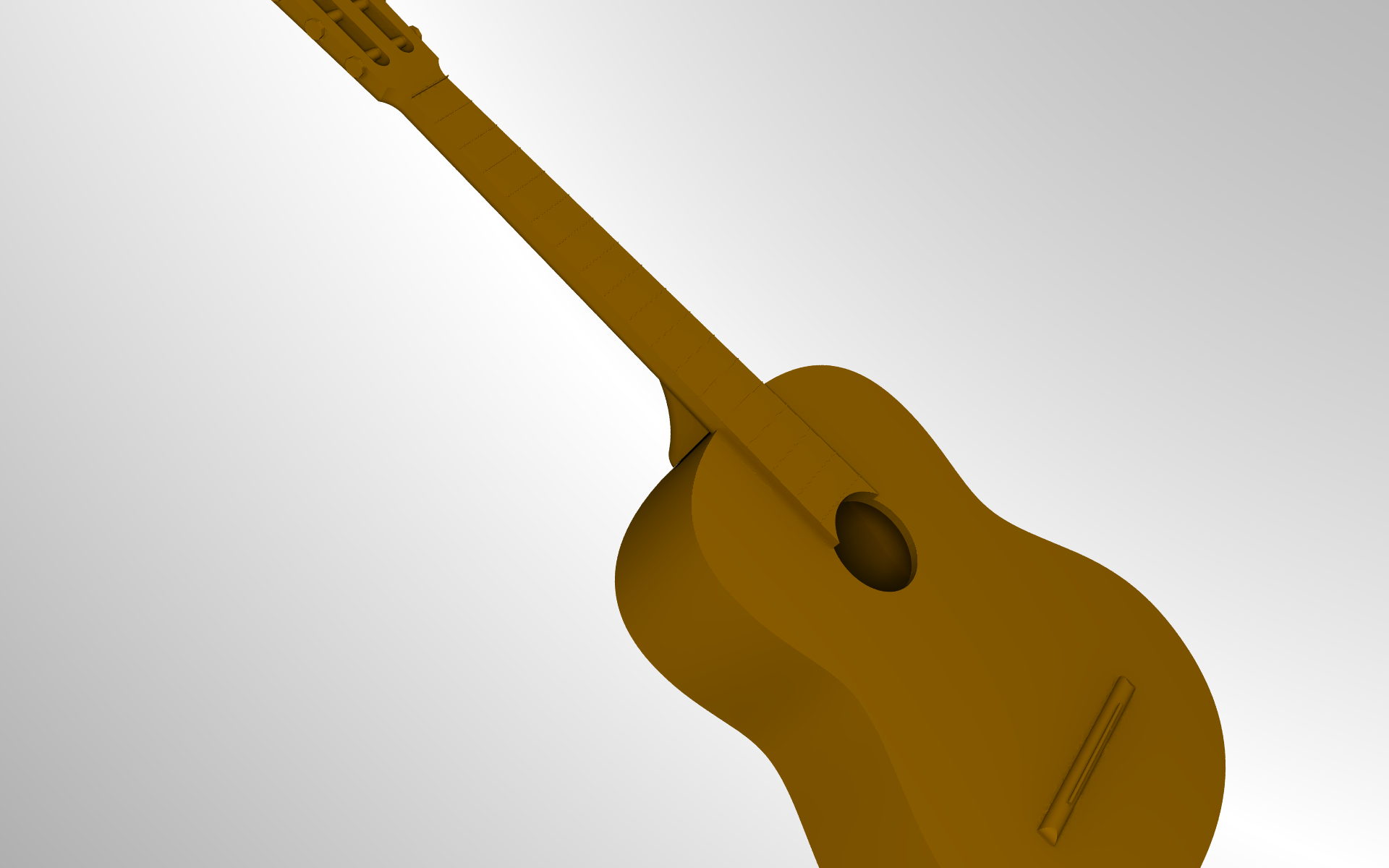 guitar by AT | Download free STL model | Printables.com