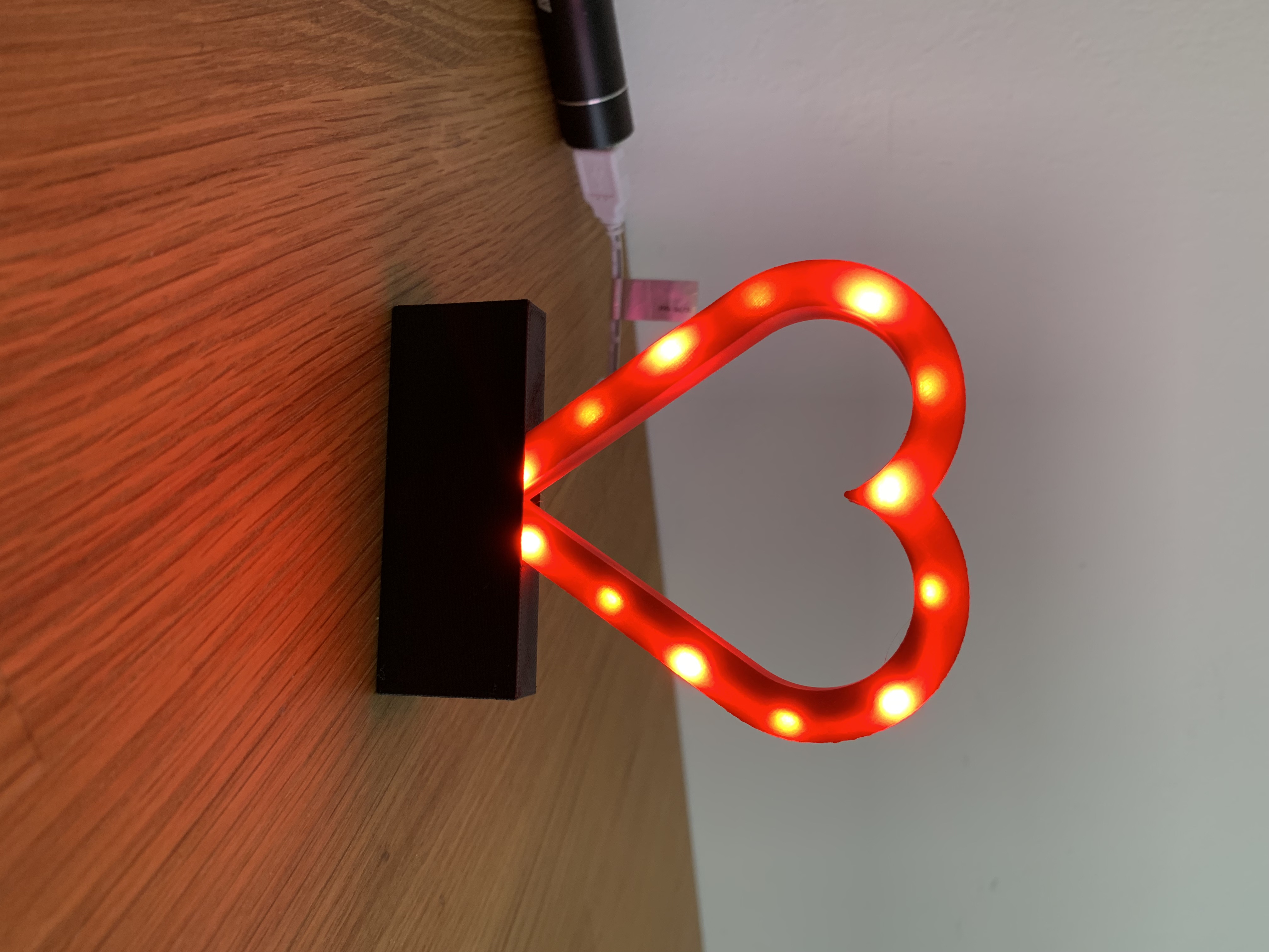 Heart Shaped USB Lamp by Heimspiel | Download free STL model ...