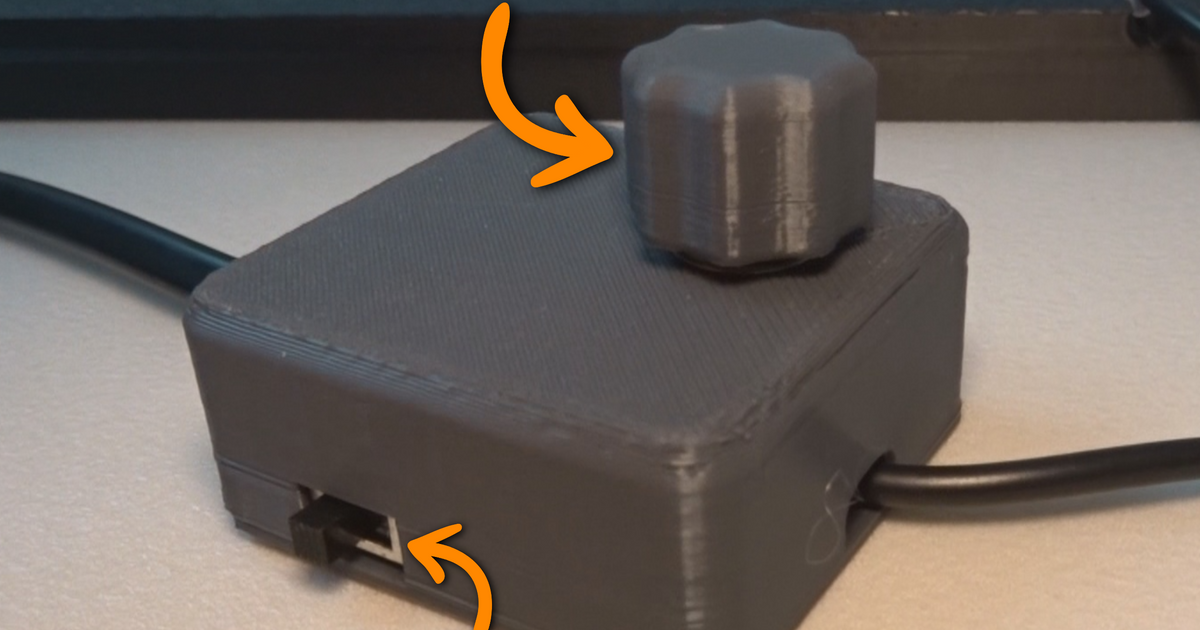 Dimmable light switch by Creative Electronics | Download free STL model | Printables.com