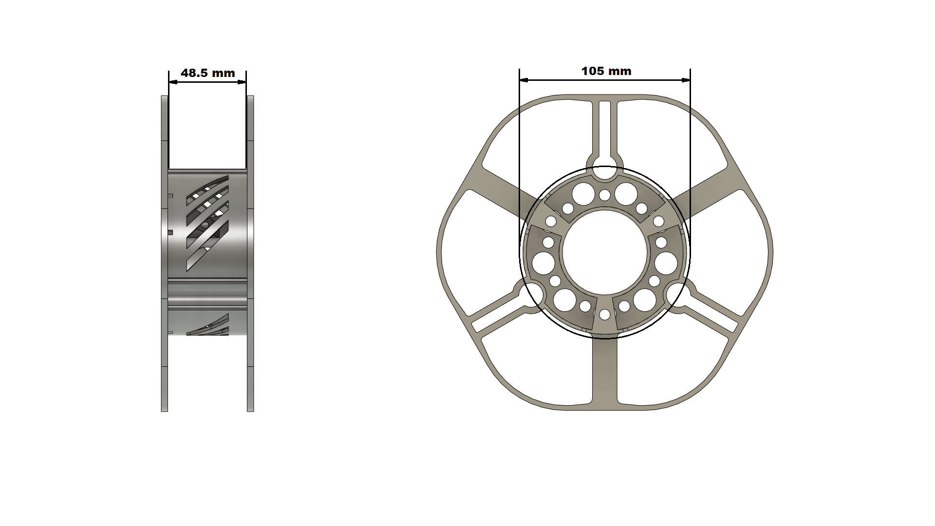 Superleichte Masterspule / Super light Master Spool by DustinTRC ...