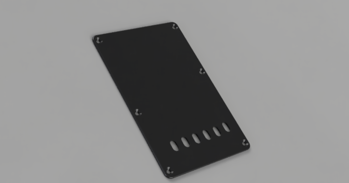 Yamaha ERG121 backplate. by Billy | Download free STL model ...