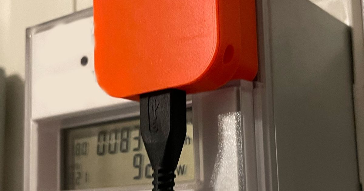 SmartMeter Case for Hichi IR V1.1 and Wemos D1 Mini for EMH power meter ...