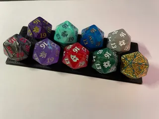 D20 collection display tray by DonKaktus | Download free STL model ...