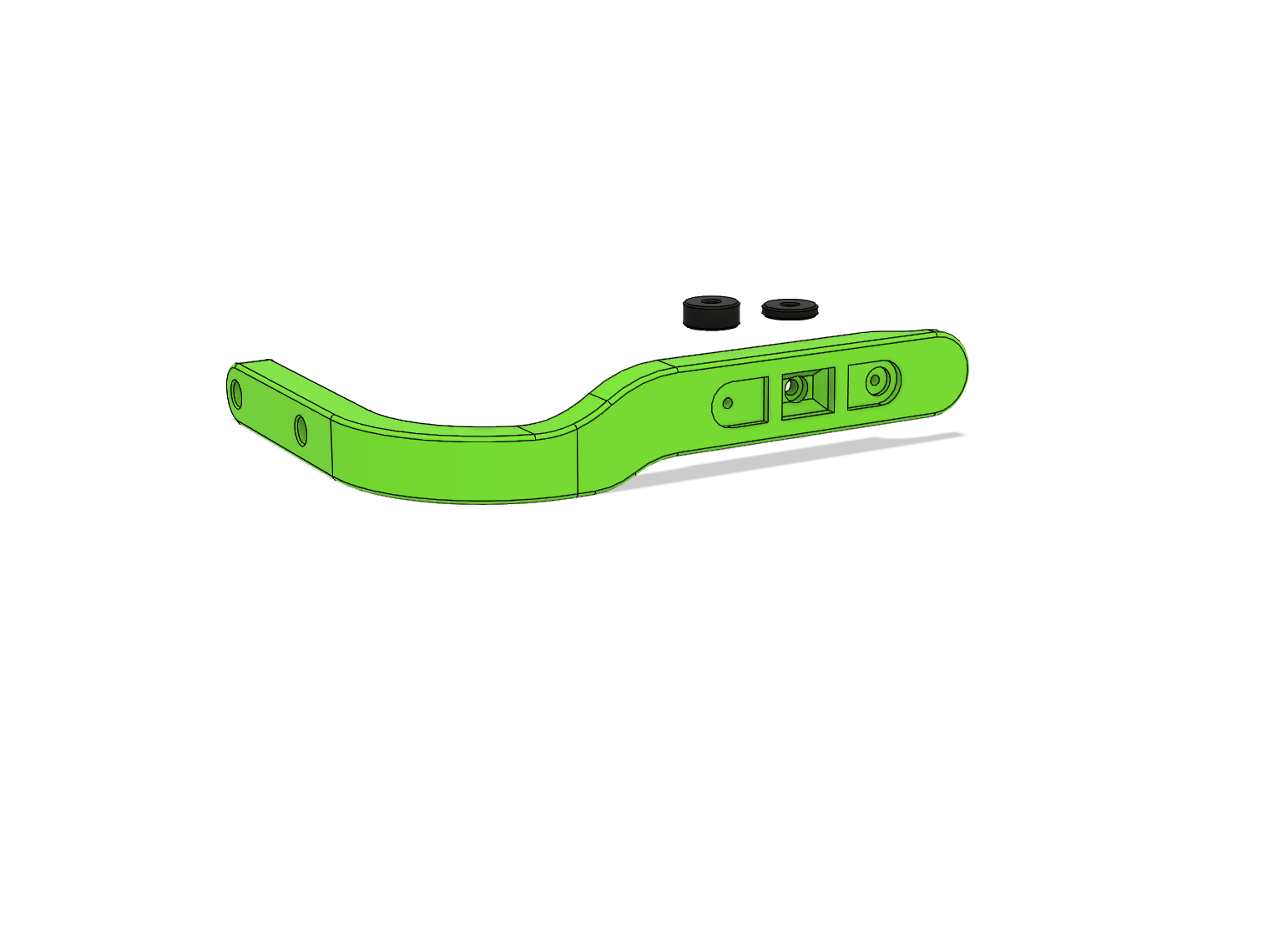 Bambu Lab P1P / P1S Heavy Duty Side Spool Arm by suit | Download free ...