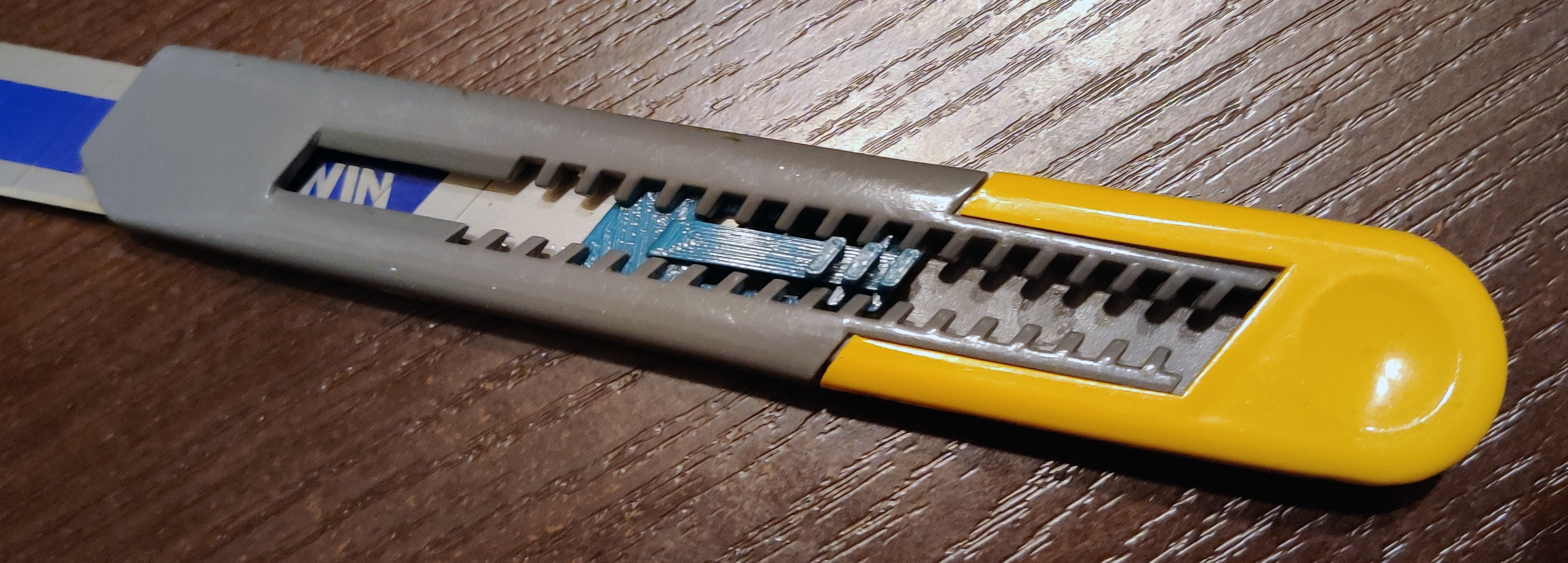 Snap-Off Blade Knife mechanism by Maciey | Download free STL model ...