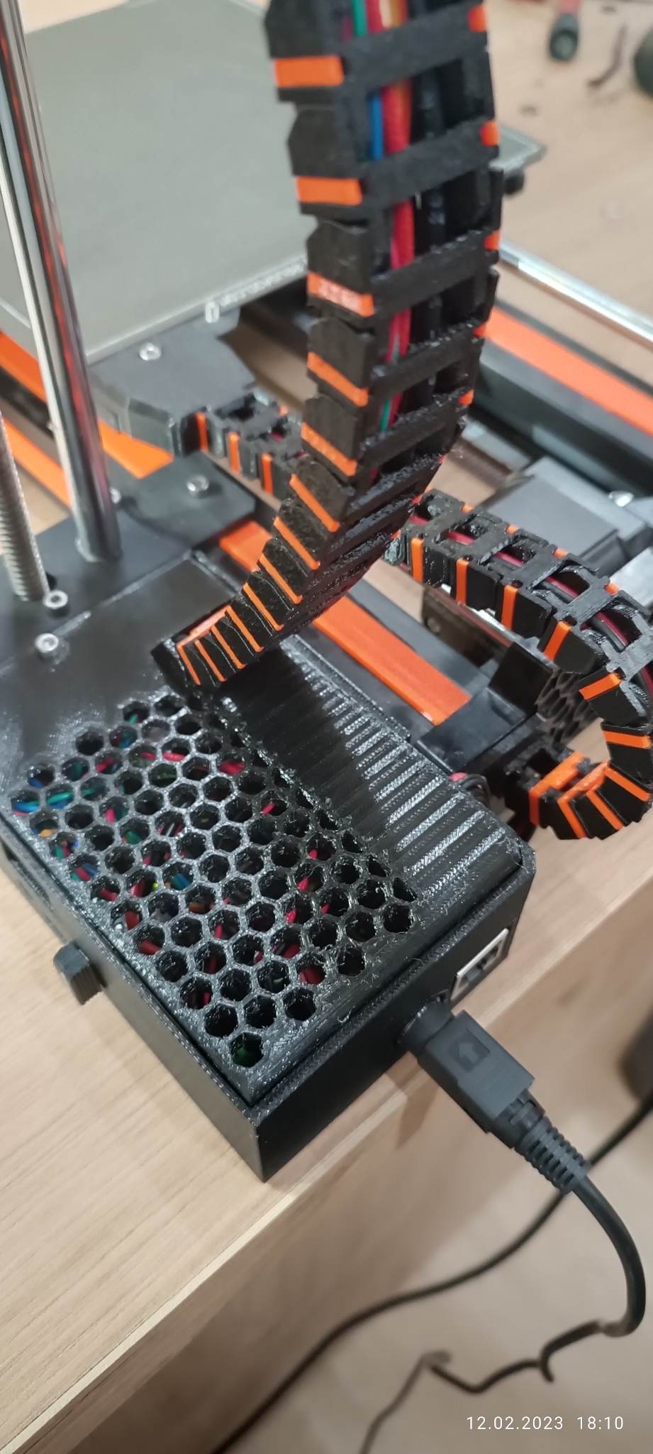 Prusa Mini complete Axis Cable Chain and Mounts + blinding profiles ...