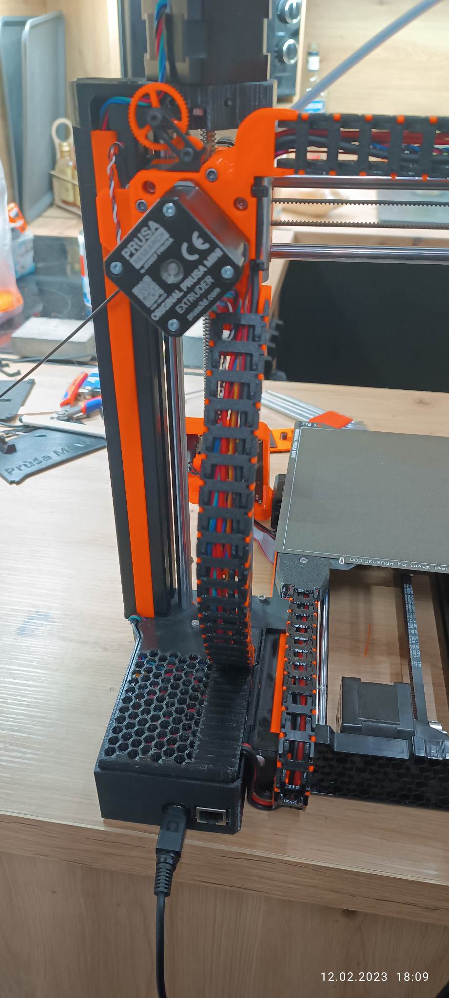 Prusa Mini complete Axis Cable Chain and Mounts + blinding profiles ...