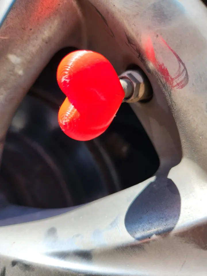 Heart Shaped Valve Cap by 3DontheGO | Download free STL model ...