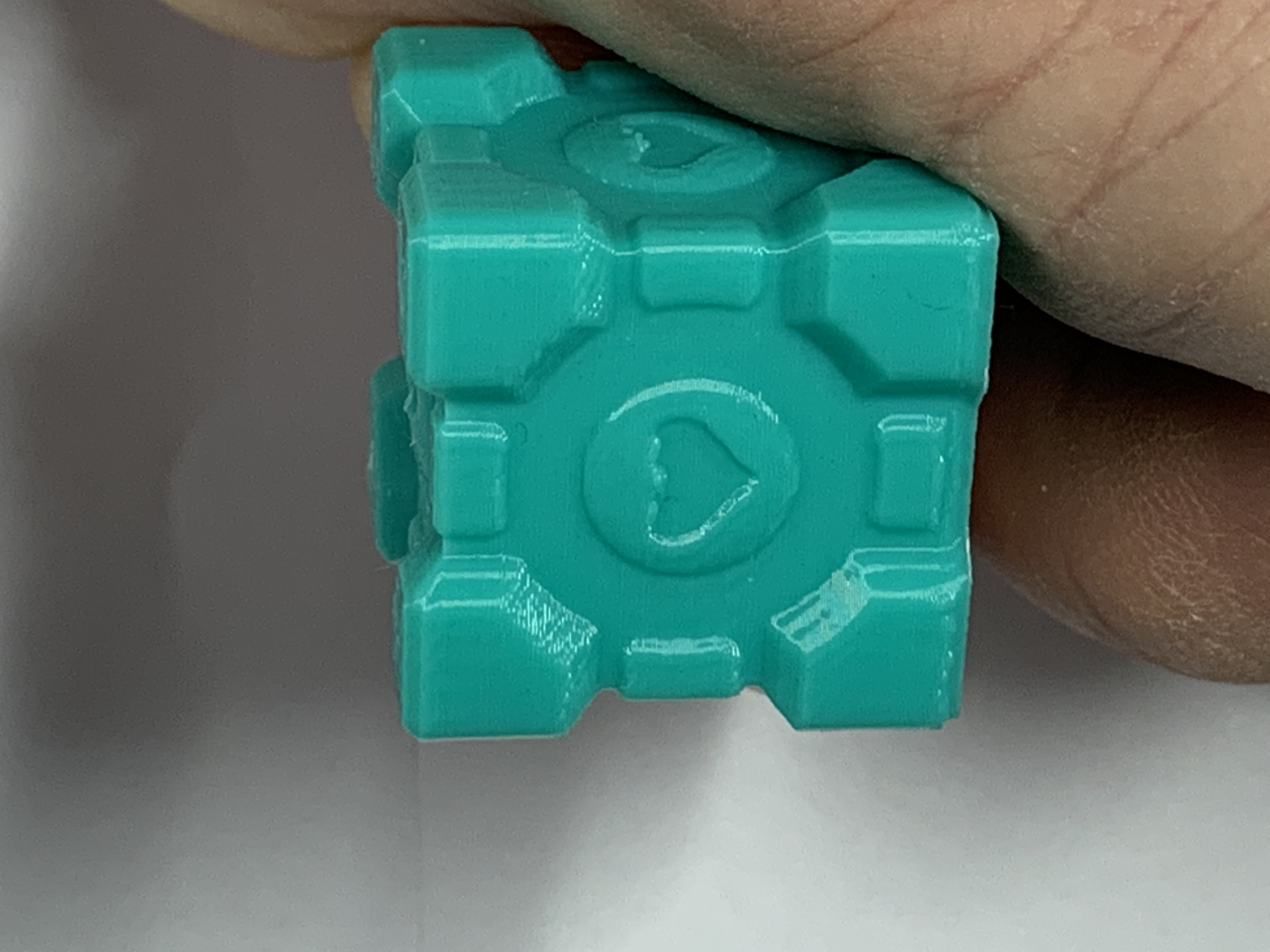 Companion Cube - Portal - Valve by C B | Download free STL model ...