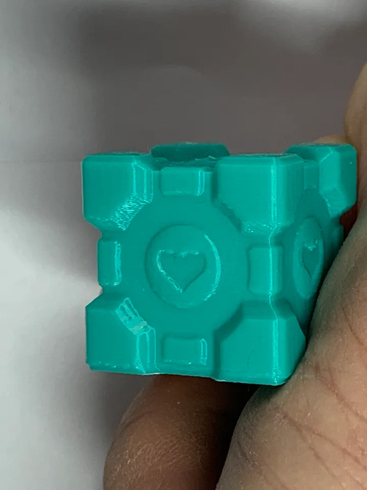Companion Cube - Portal - Valve by C B | Download free STL model ...