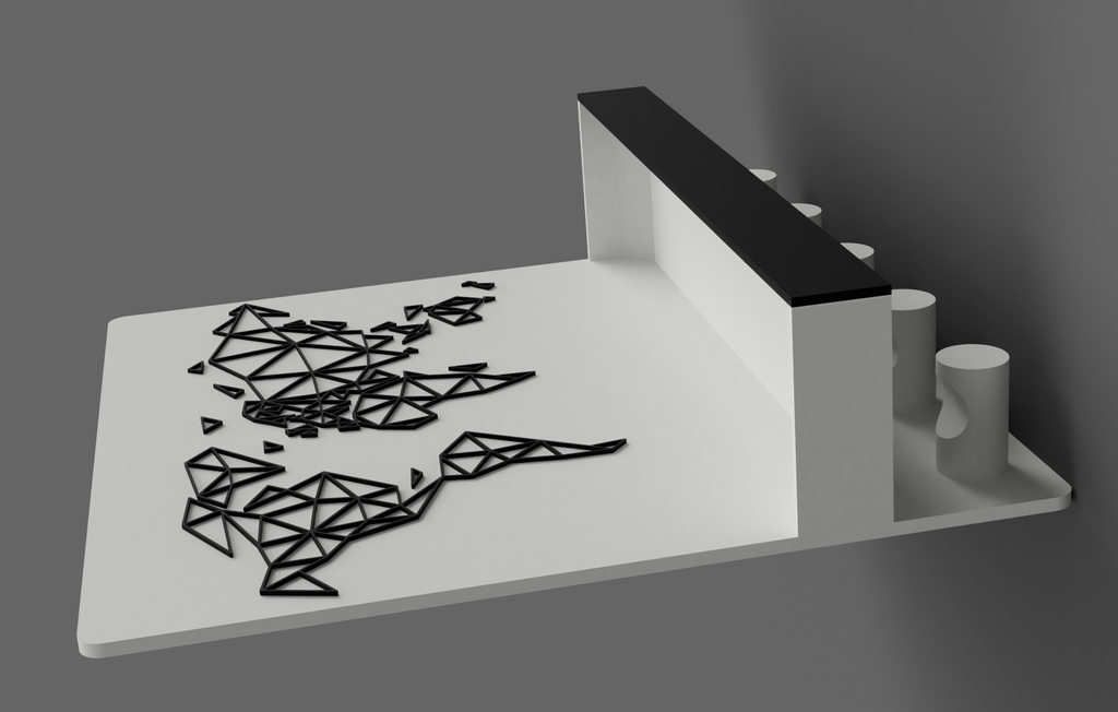 Keychain with shelf by Jakub Lattenberg | Download free STL model ...
