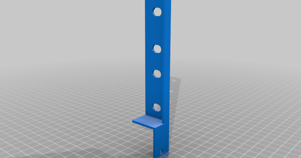Raspberry Pi Server Rack Style Switch Bracket by Kaptin42 | Download ...