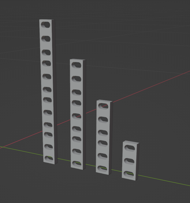 U1-U4 Rack 19" Screw holes by Jakub Trzciński | Download free STL model ...