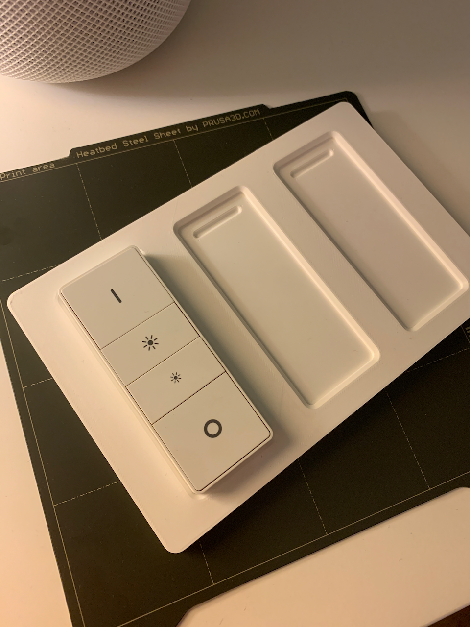 Philips Hue Dimmer Switch Mounting Plate for 3 Switches by Joshua ...