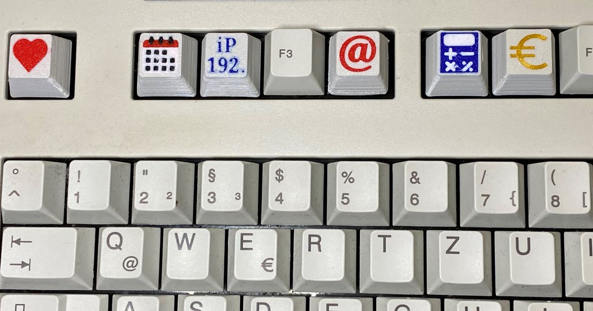 Functional Function Keys for Shortcuts (Individually programmed) by ...