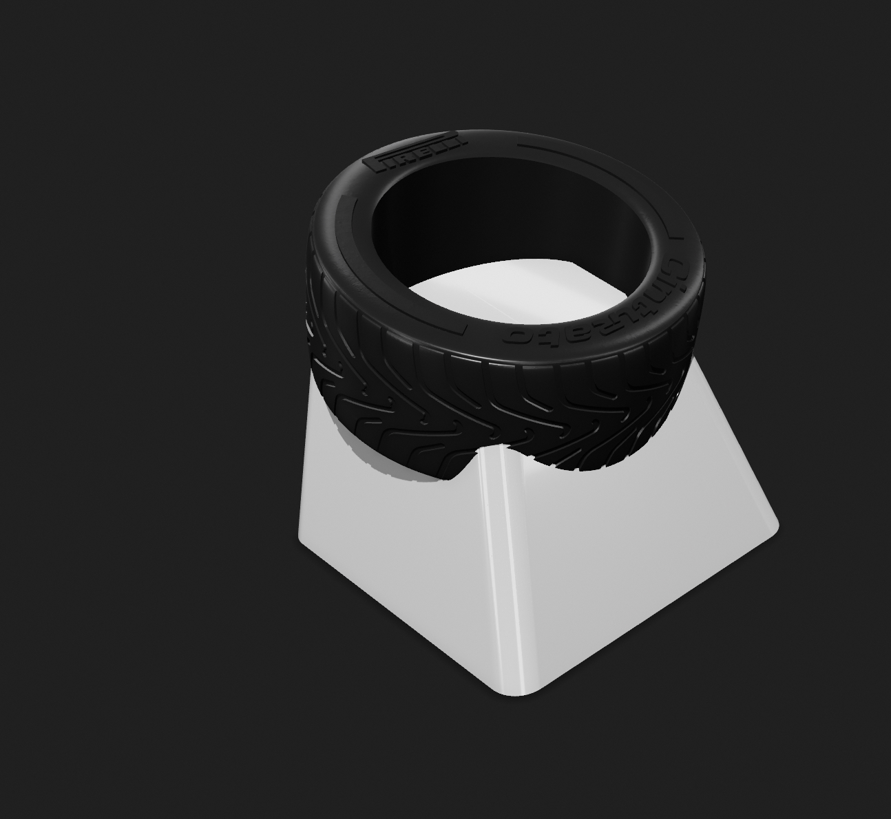 Keycap Formula 1 Pirelli tyre by Kewen | Download free STL model ...