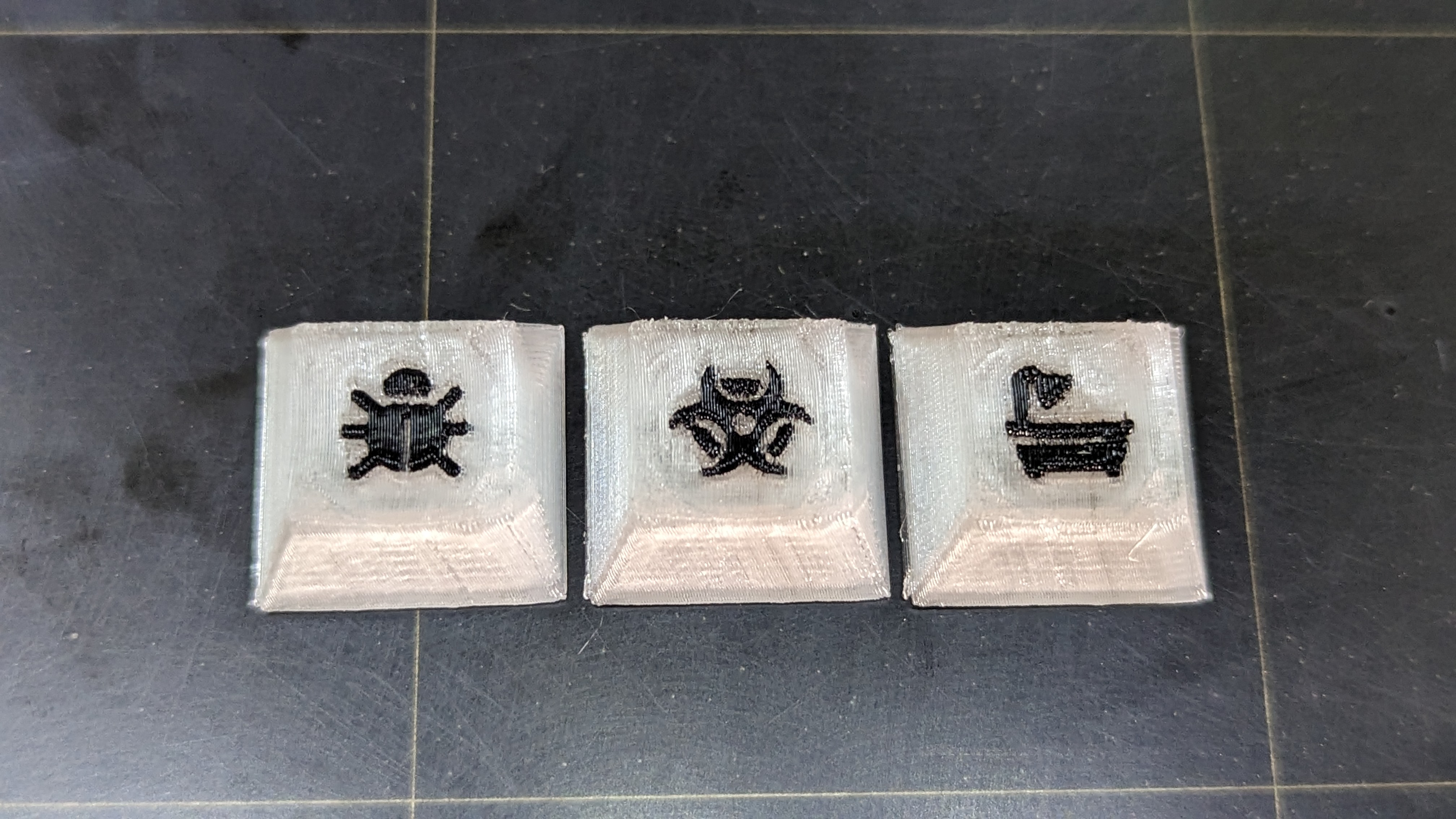 Complete Cherry MX stem keycap set optimized for 3D printing (riskeycap ...