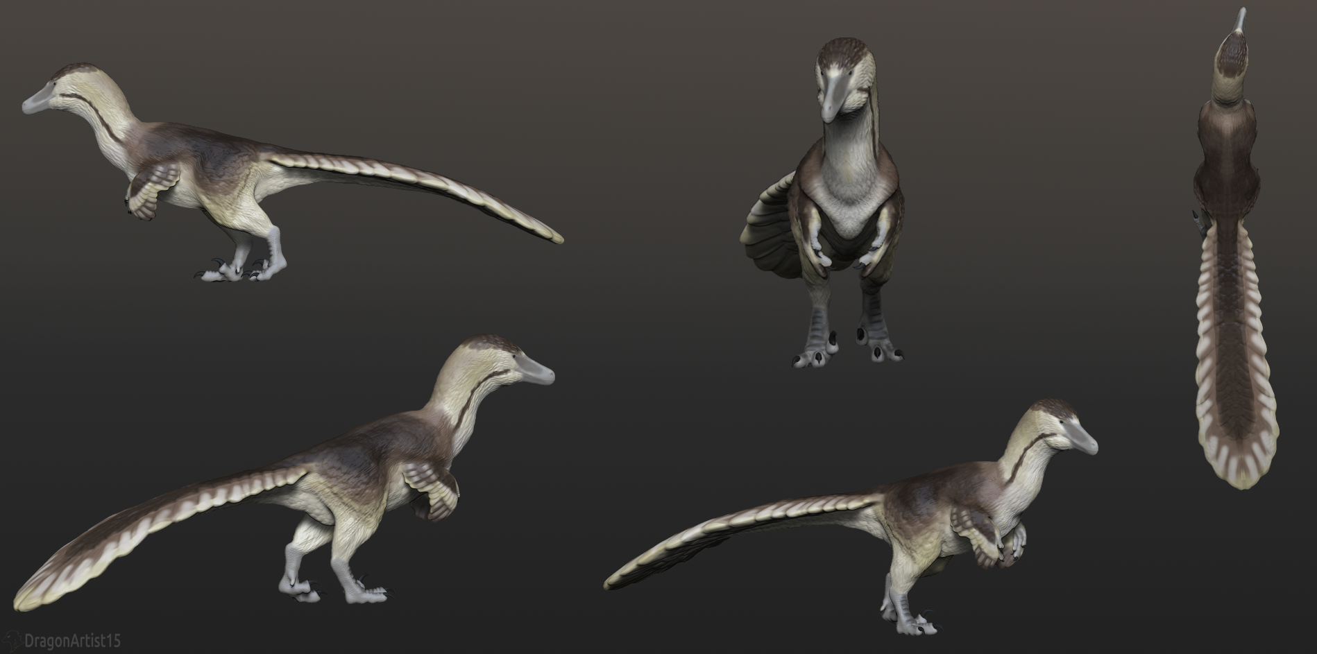 Austroraptor Figurine by DragonArtist15 | Download free STL model ...