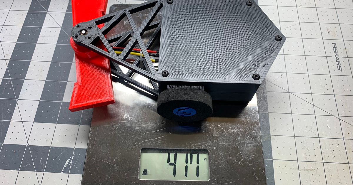 Tombstone Tribute 3D Printed 1lb. Combat Robot by Tom Lum | Download ...