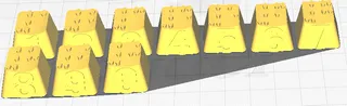 Braille key caps! by linkSC | Download free STL model | Printables.com
