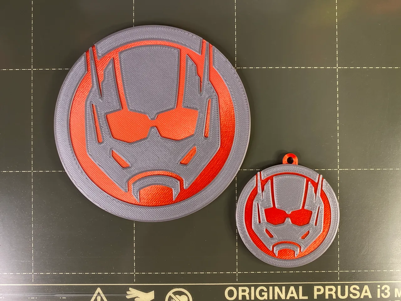 Ant-Man Keychain and Coaster by nerdyviews | Download free STL model ...
