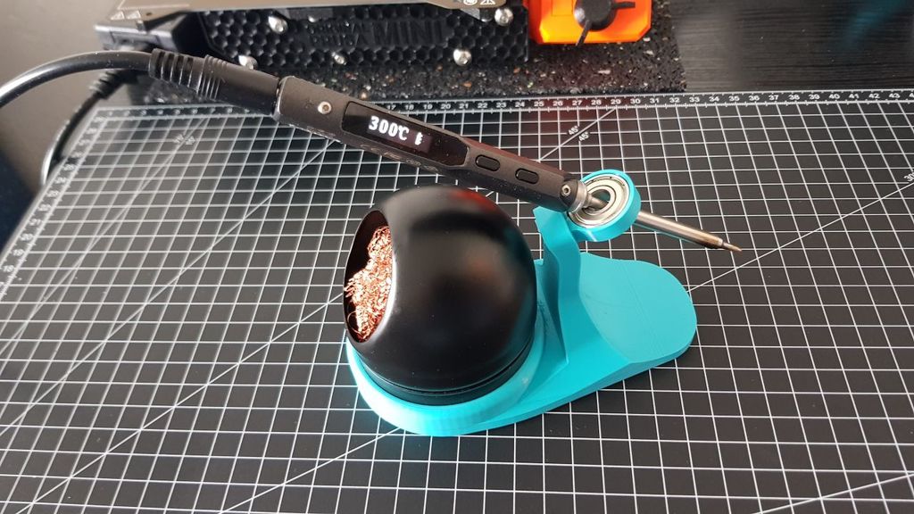Soldering Iron Stand (TS100) by Andi_J | Download free STL model ...