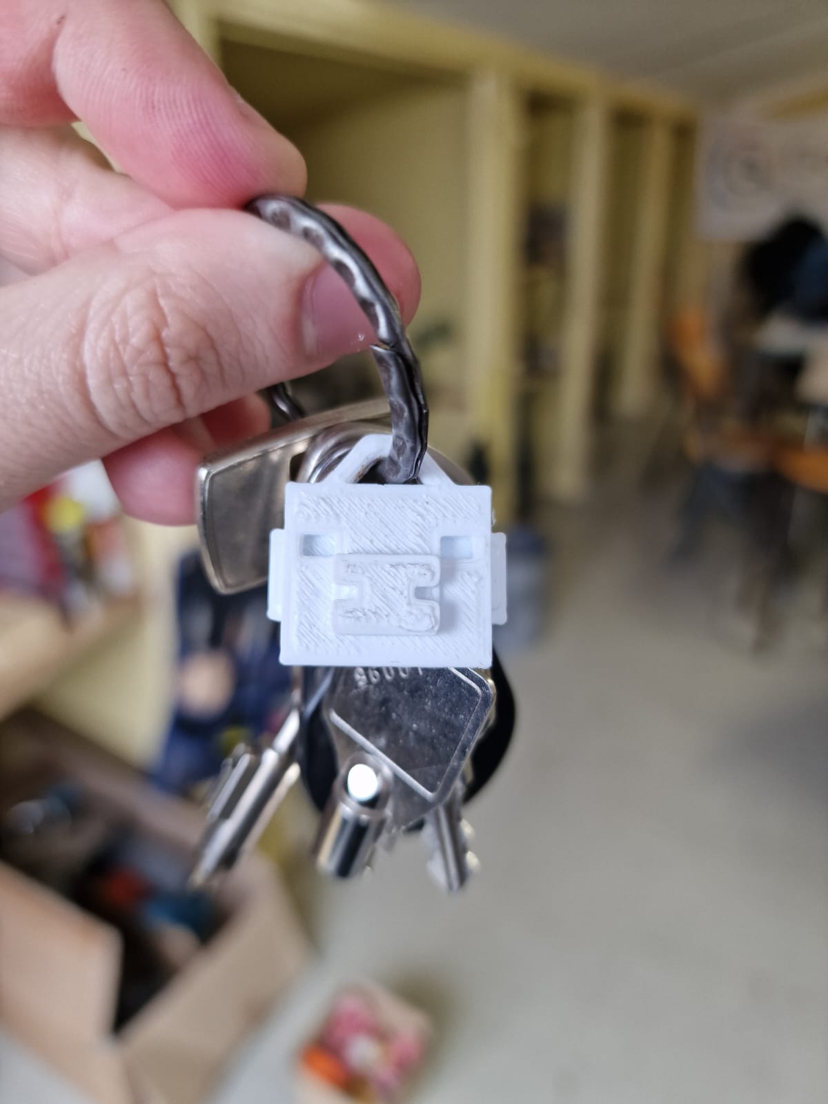 Minecraft Pig Face Keychain by un_ours_blanc | Download free STL model ...