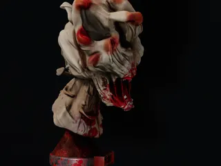 The Last of Us Clicker Bust 3D model by Ryan Muraglia | Download free ...
