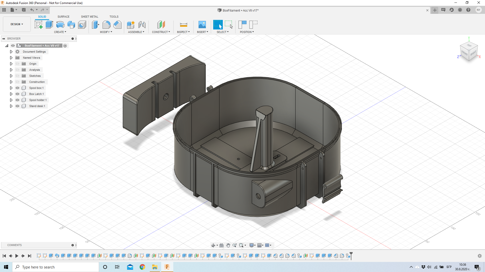 Filament box by Yanev | Download free STL model | Printables.com