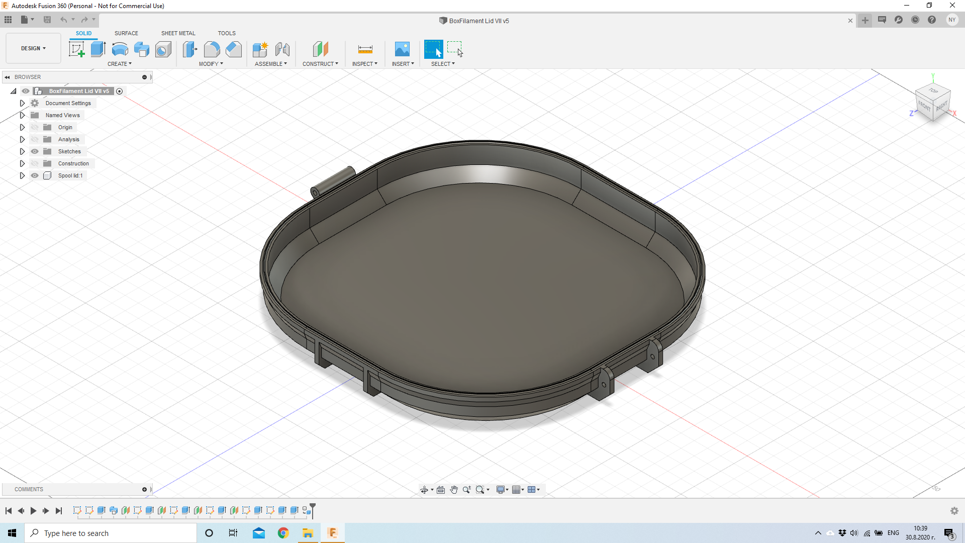 Filament box by Yanev | Download free STL model | Printables.com