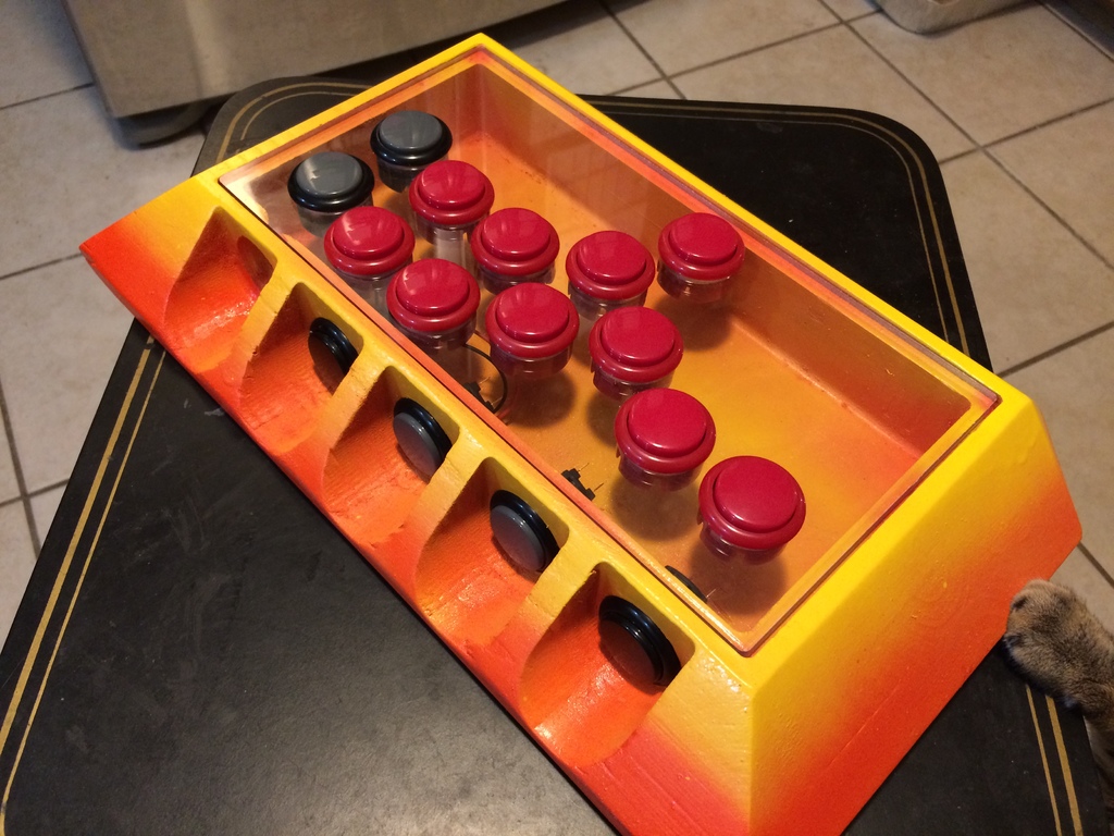 Arc1 Arcade Fightstick by Linkreincarnate | Download free STL model ...